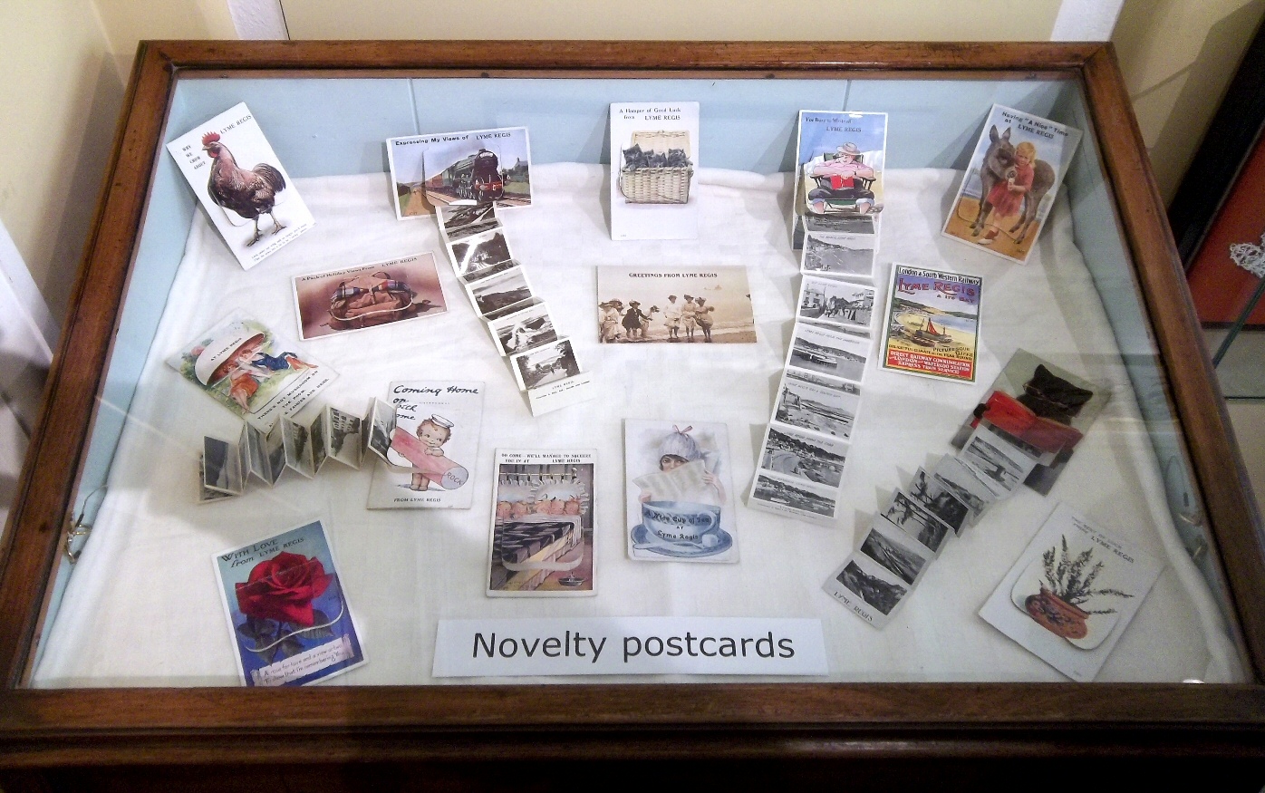 New in the Museum: Novelty Postcards - Lyme Regis Museum